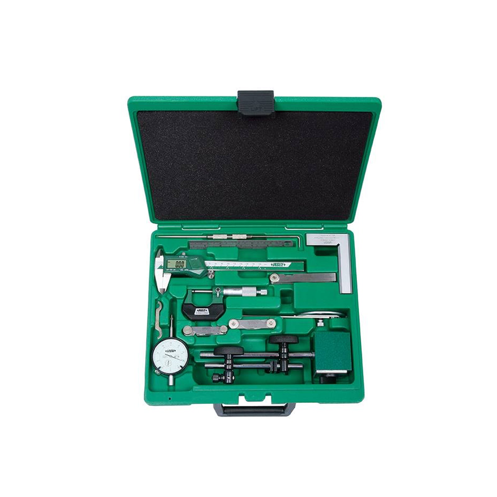 Insize (5013) 13 Piece Measuring Tool Set with 1108-150 Digital Calipe ...
